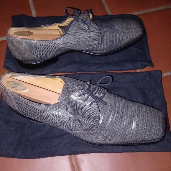Mezlan Platinum | Shoes | Mezlan Platinum Genuine Lizard Mens Oxford ...